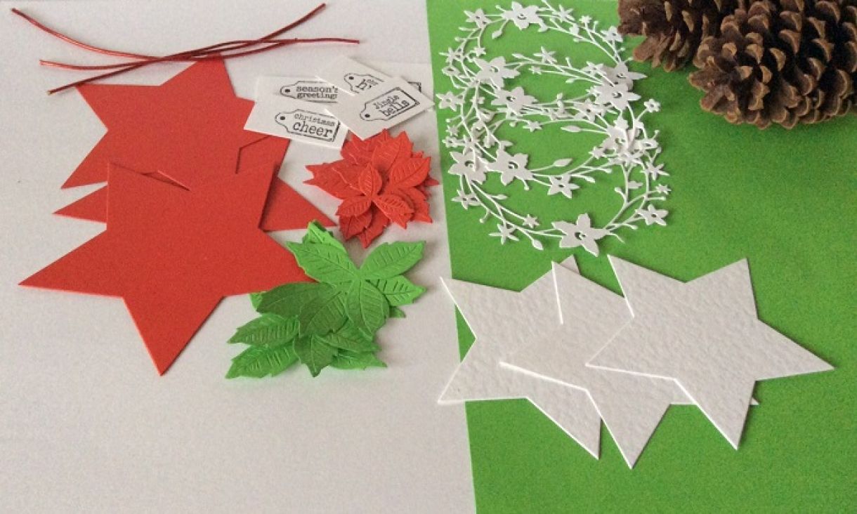 Pretty DIY Christmas Tags - Tutorial