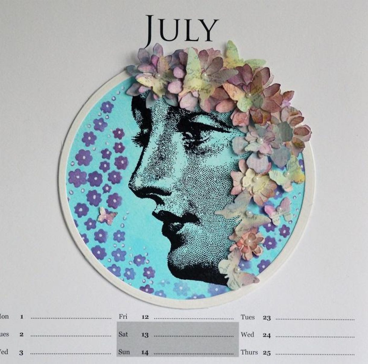 Summer Calendar Crafts | Create your own Summer Calendar