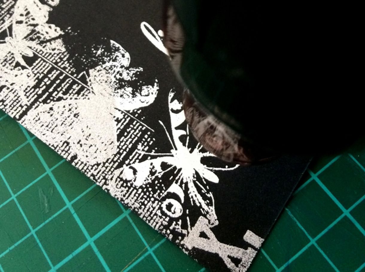 How To Heat Emboss Using Embossing Powder