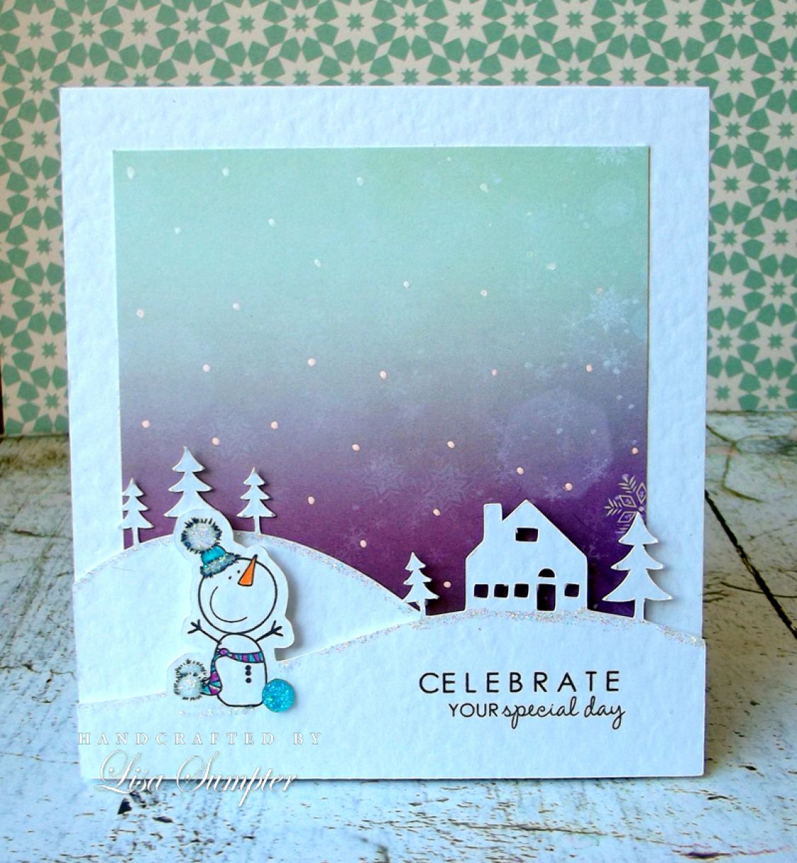 Winter Birthday Card