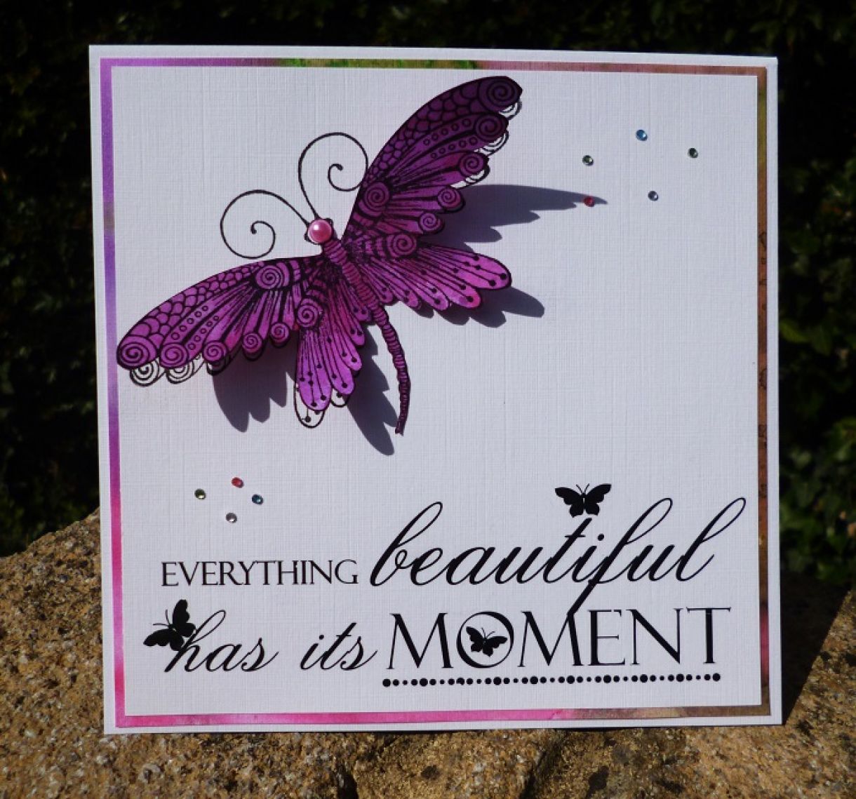 Handmade Card Ideas - Paper Butterflies everywhere…...