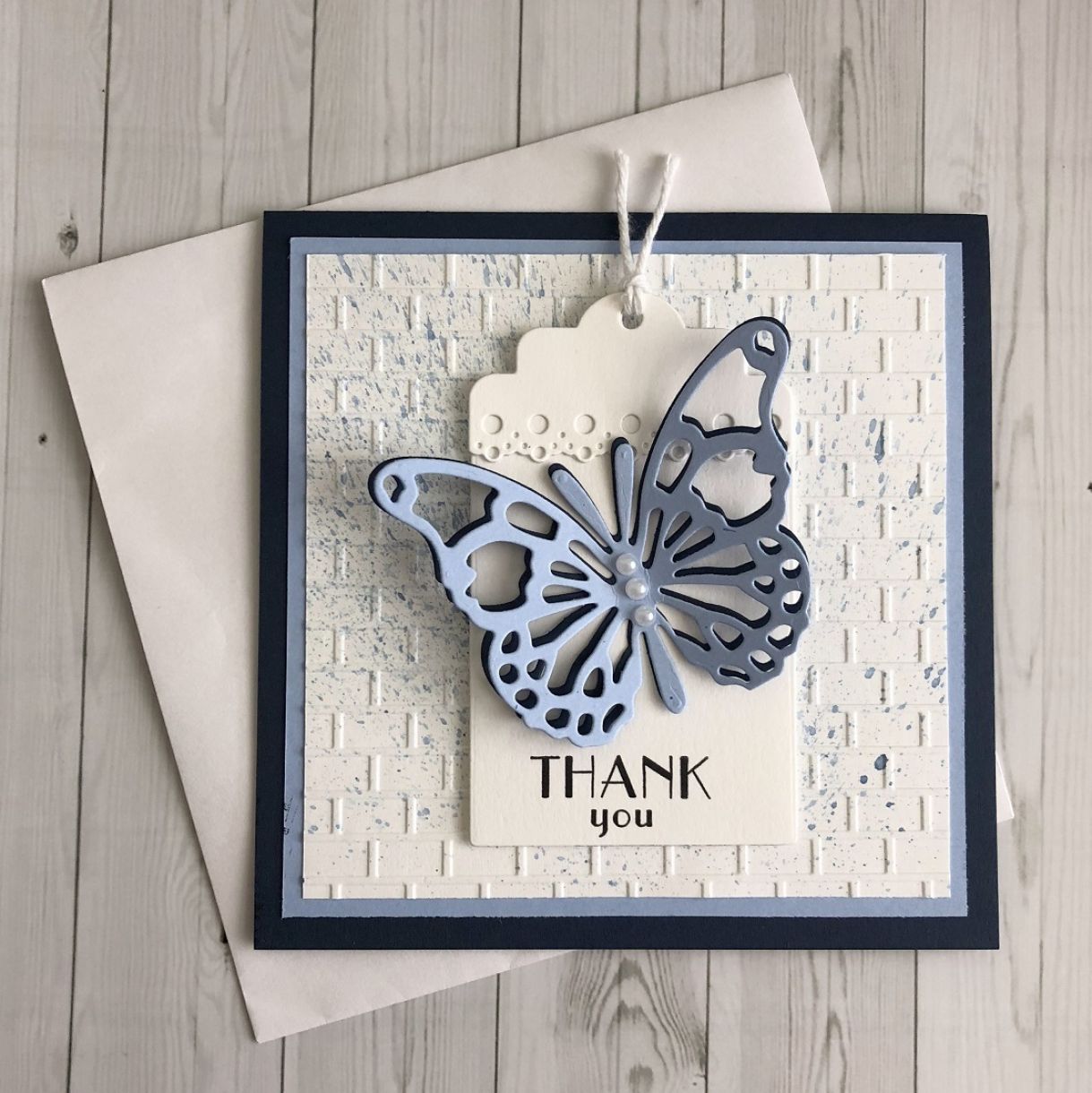 A Trio of Blue Cards