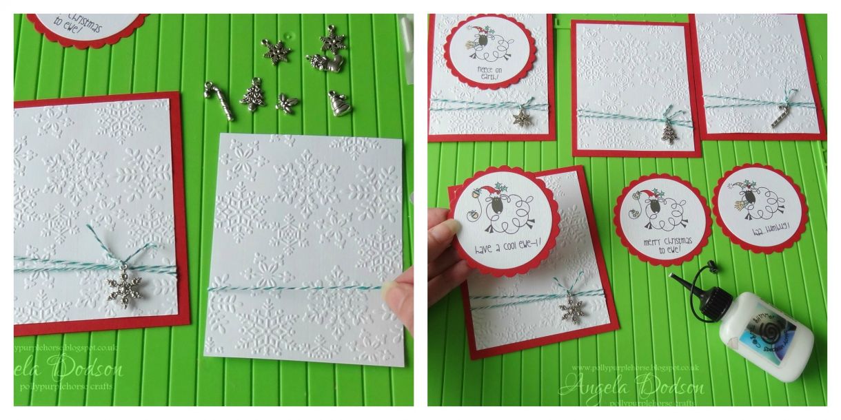 Easy Christmas Cards - Batch Making How-To
