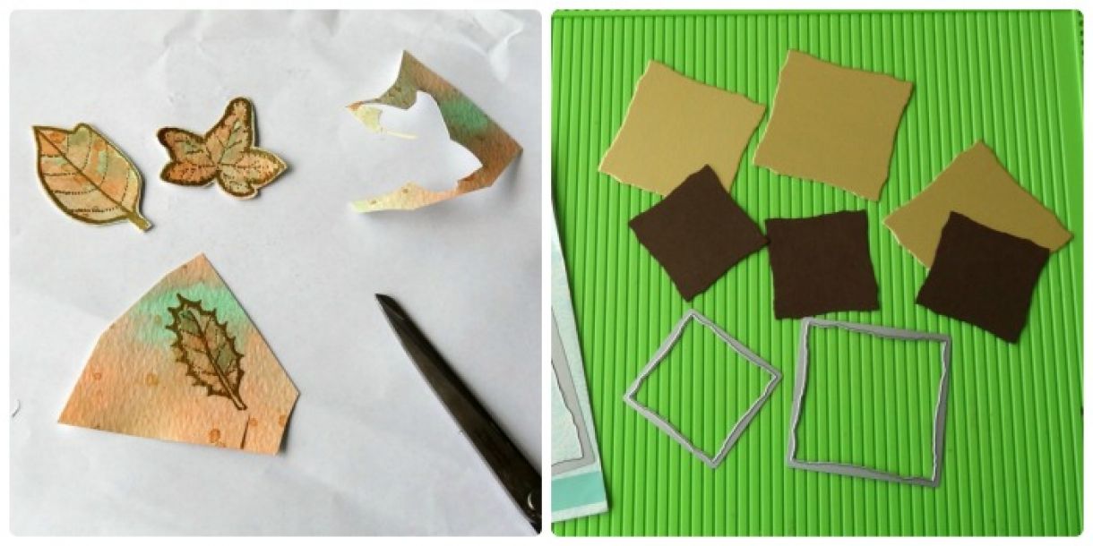 Autumn Themed Card - Step by Step Tutorial