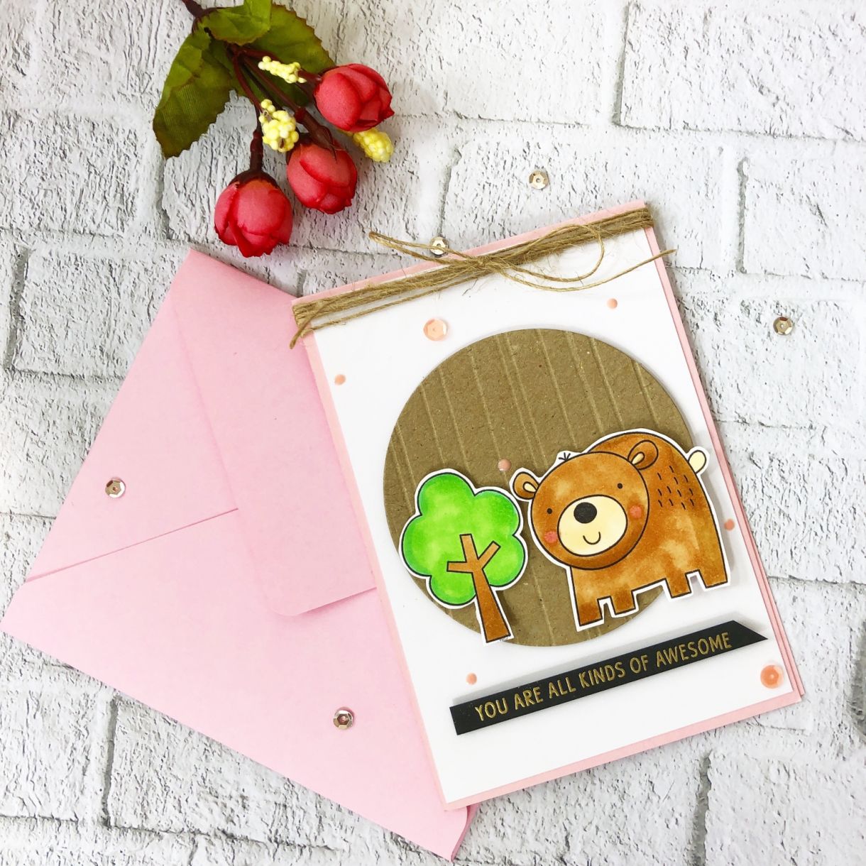 How To Make a You Are All Kinds of Awesome Card