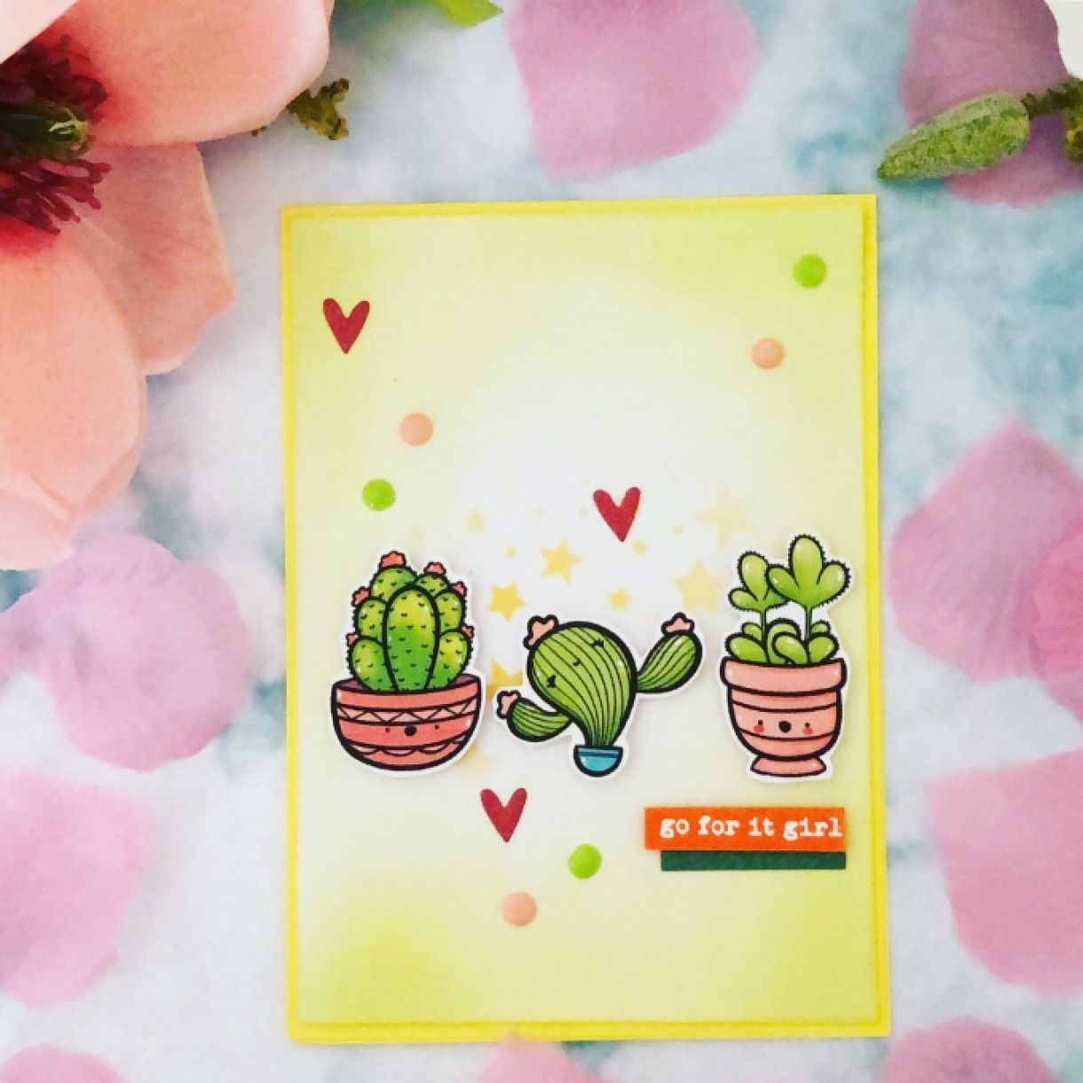 A Cute Cactus Card