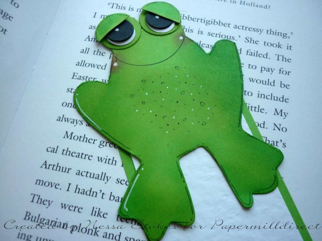 Frog Bookmark Printable - Printable Word Searches