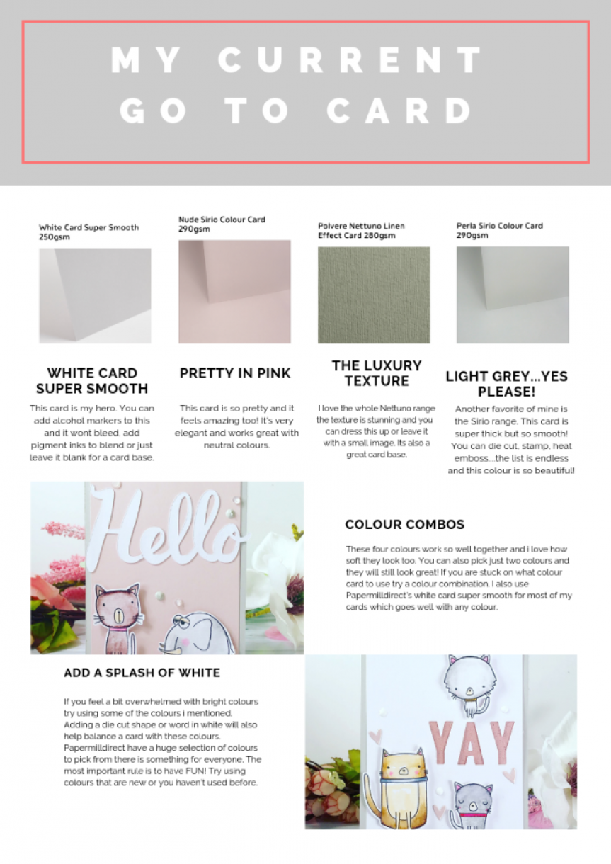 My Current Go To Card