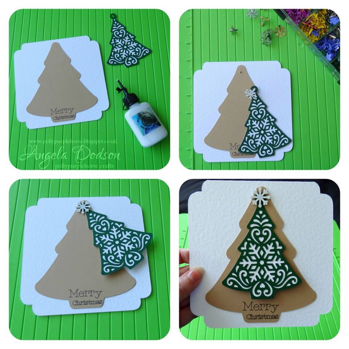 Hanging Tree Christmas Card