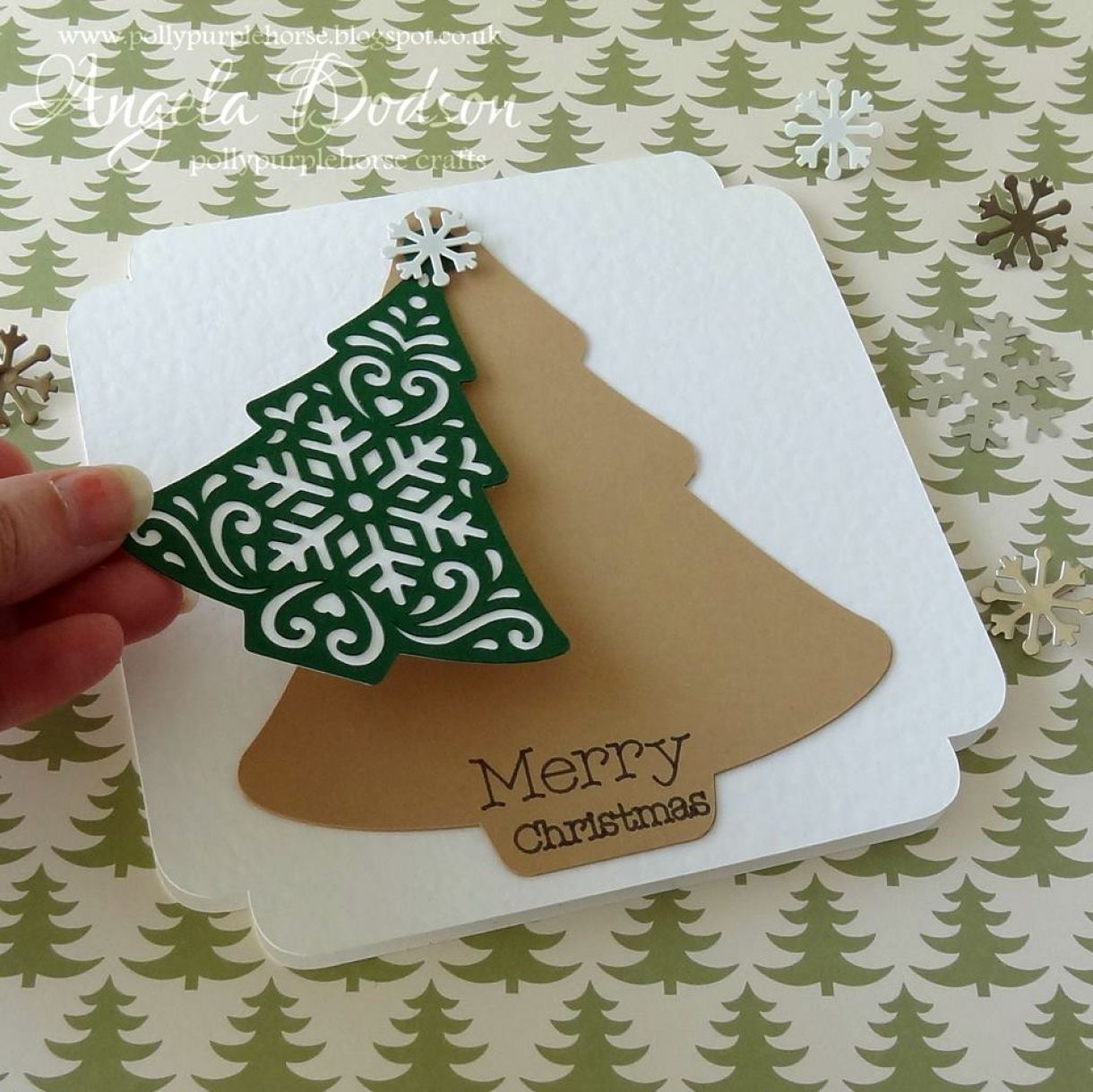 Hanging Tree Christmas Card