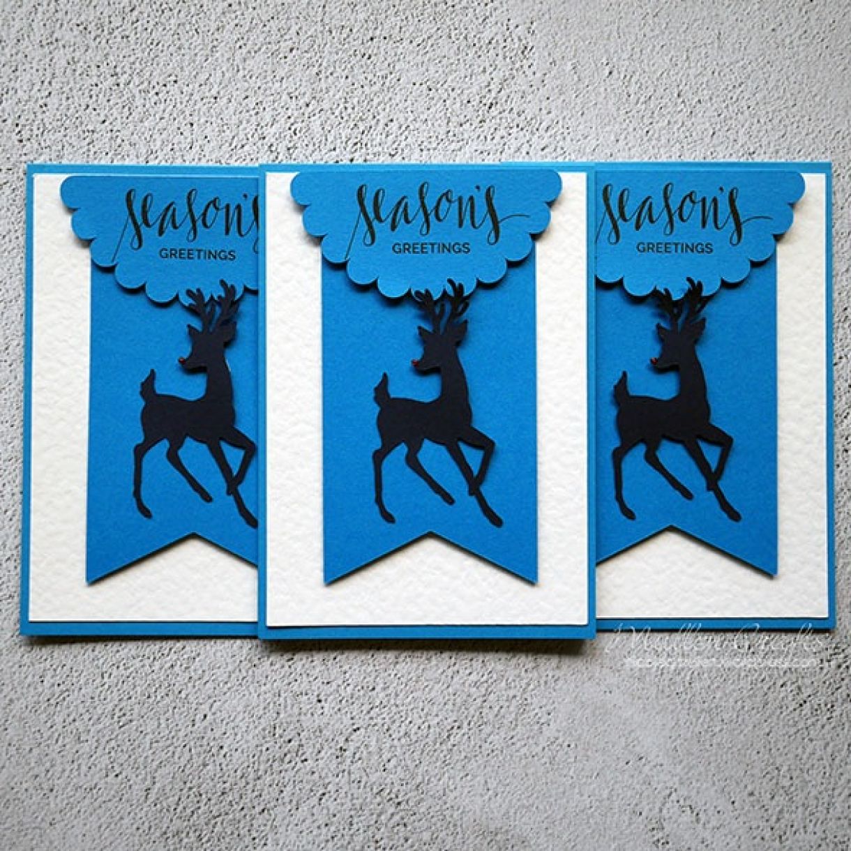 Batch Making Christmas Cards Ahead of Time