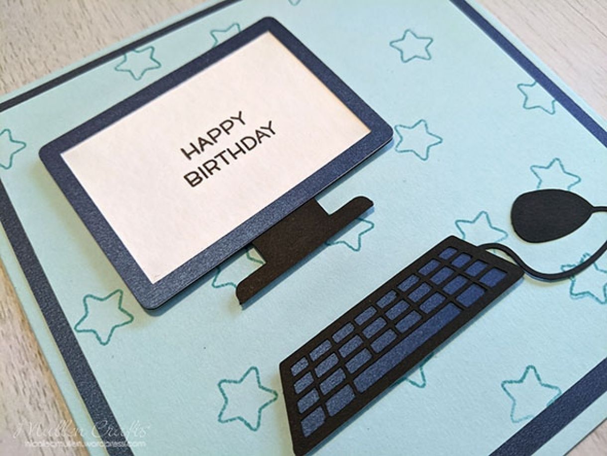 Computer Birthday Card