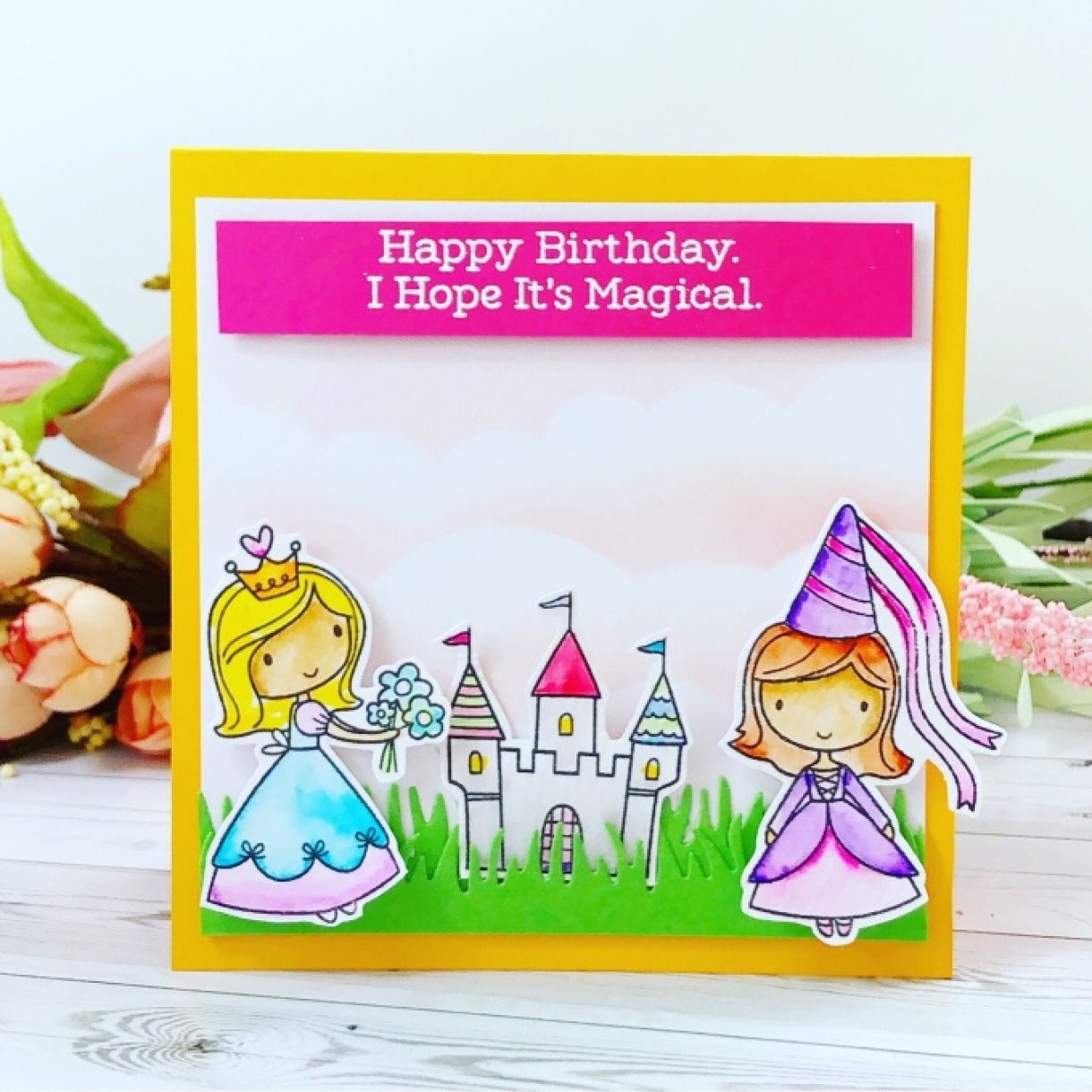 A Magical Princess Birthday Card