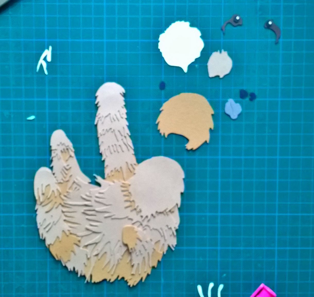 Guidance On How To Make Your Own Papercut Cute Sloth