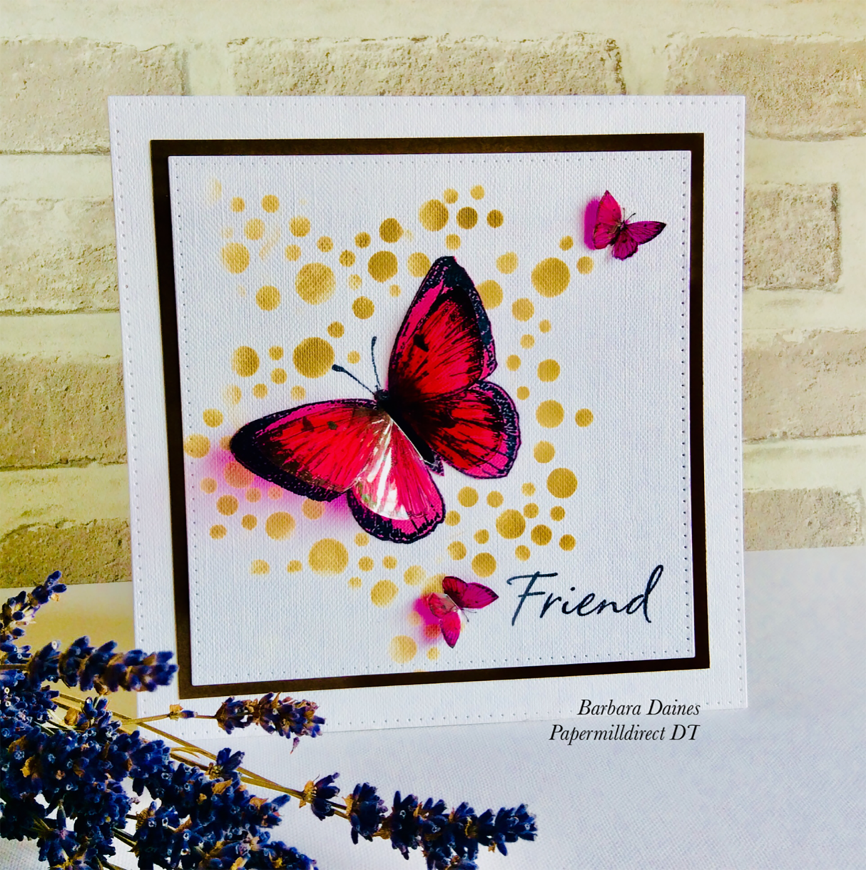 A Butterfly Card For a Friend