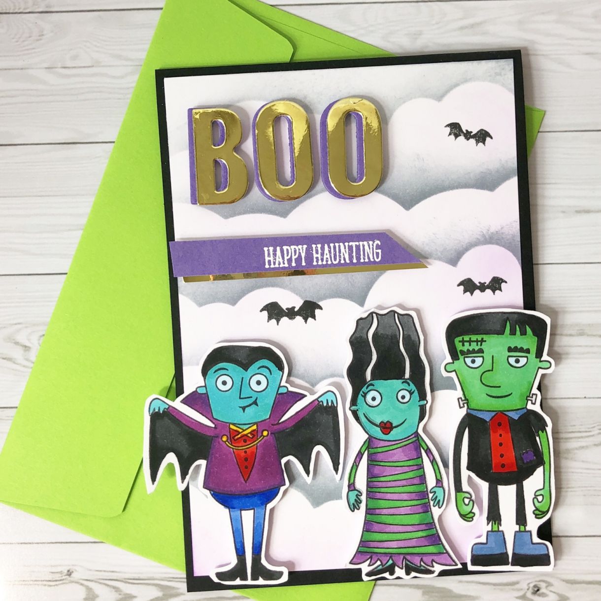 BOO!! A Fun Halloween Card