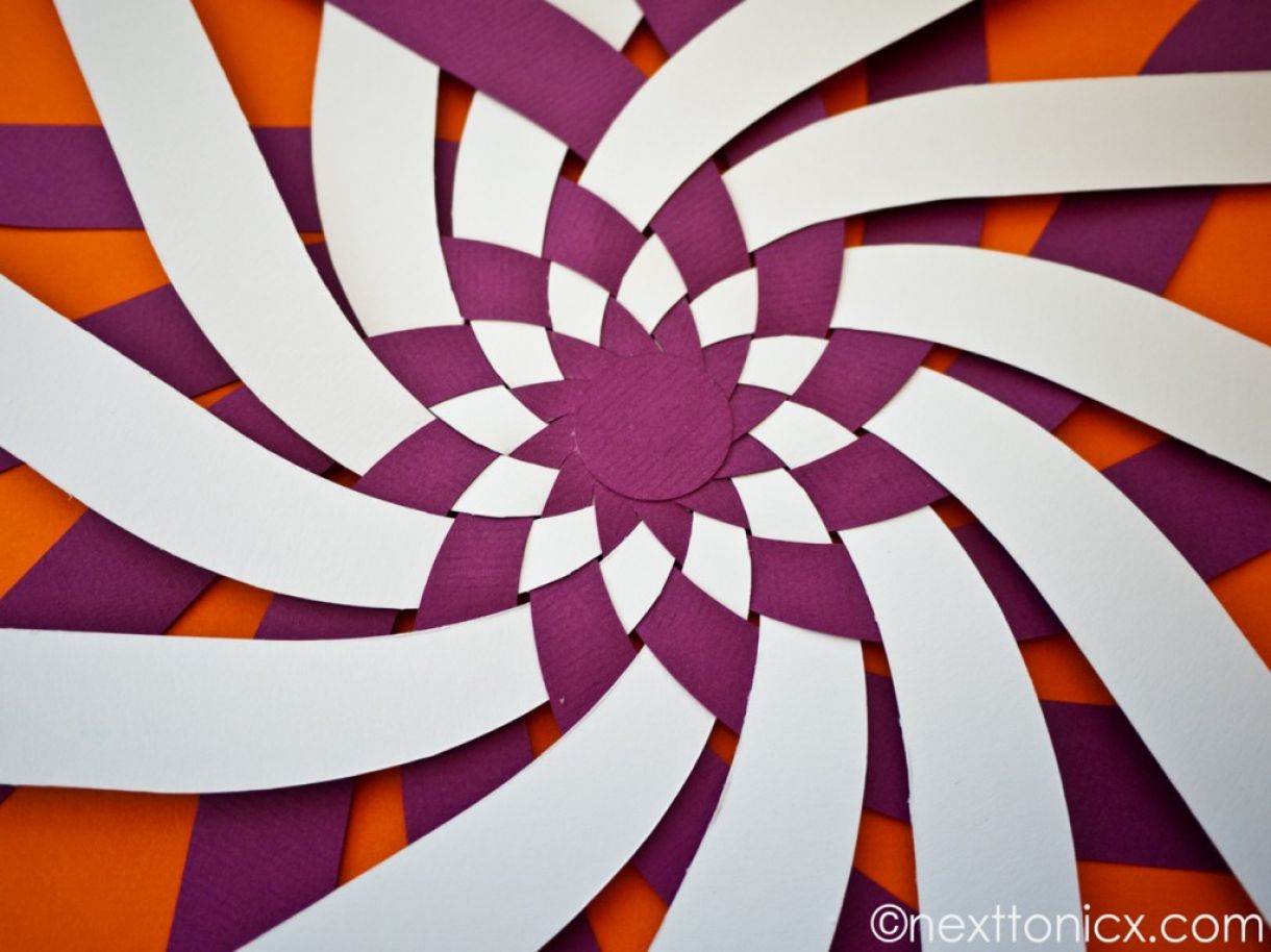 Woven Paper Bauble Tutorial