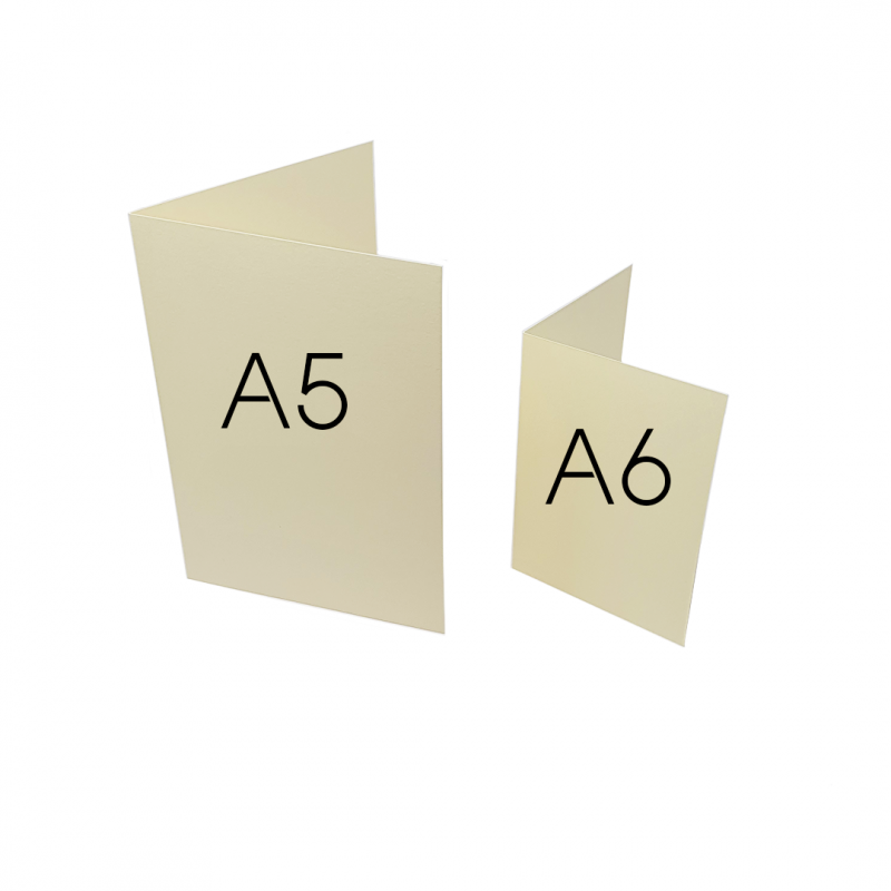 Arena Ivory Rough Card Blanks and Envelopes