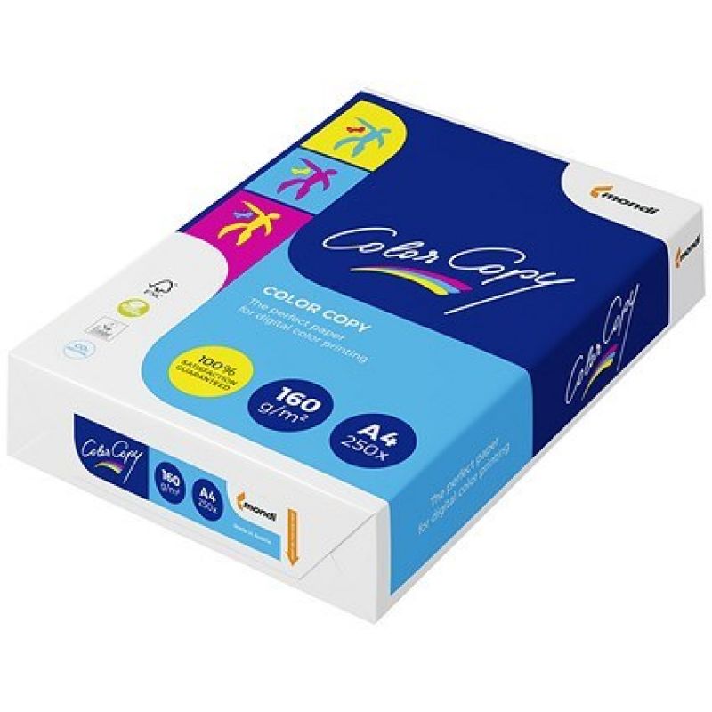 A4 (210x297mm) Mondi Color Copy Paper White 160gsm