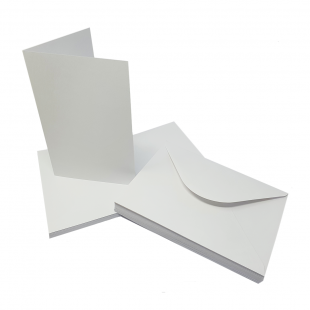 Arena Extra White Rough Card Blanks and Envelopes