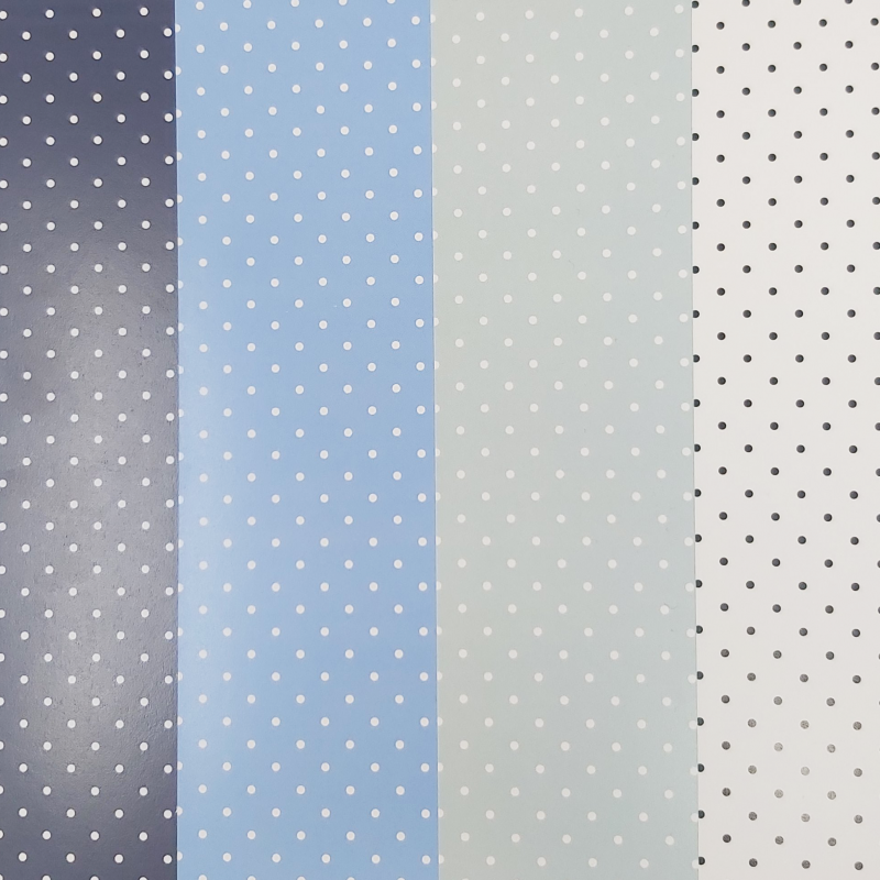 Polka Dots Patterned Card | Assorted Pack of 20