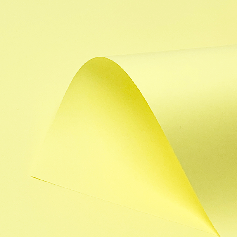 Pastel Canary Plain Paper 80gsm