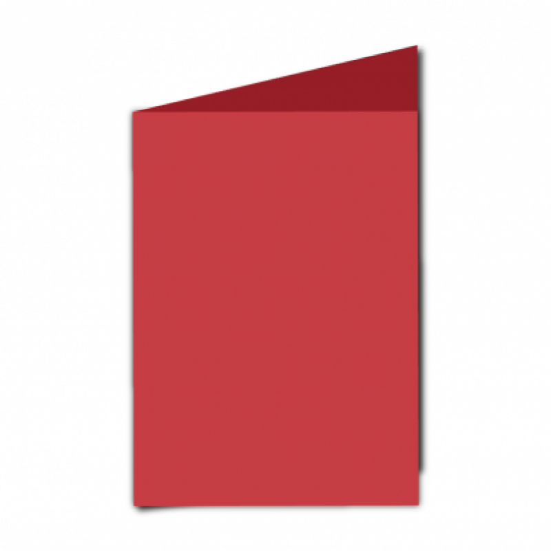 Christmas Red Card Blanks Double Sided 240gsm