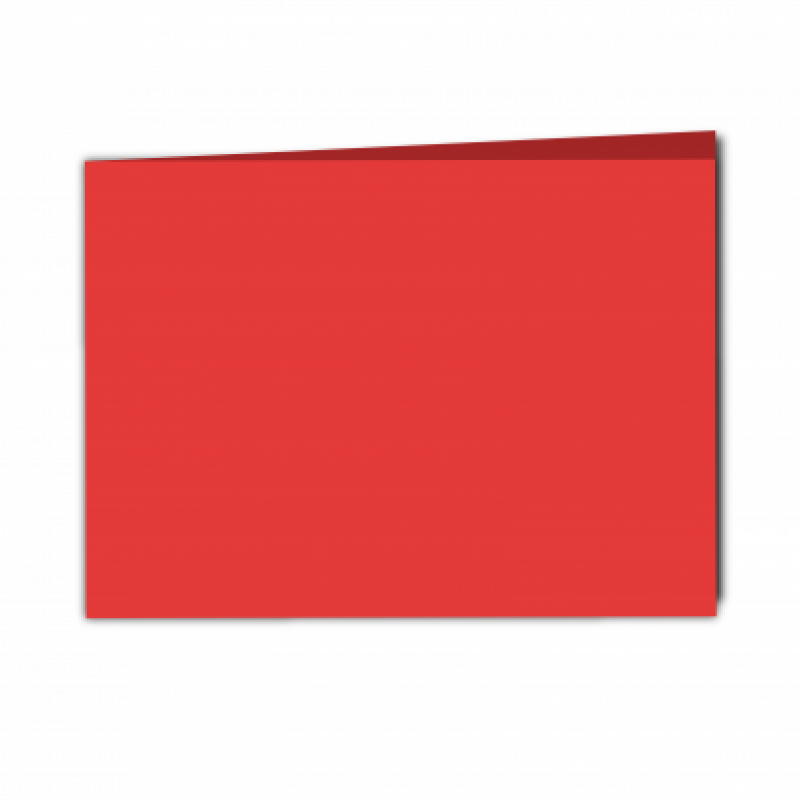 Red Card Blanks Double sided 290gsm