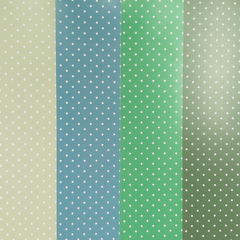 Polka Dots Patterned Card | Assorted Pack of 20