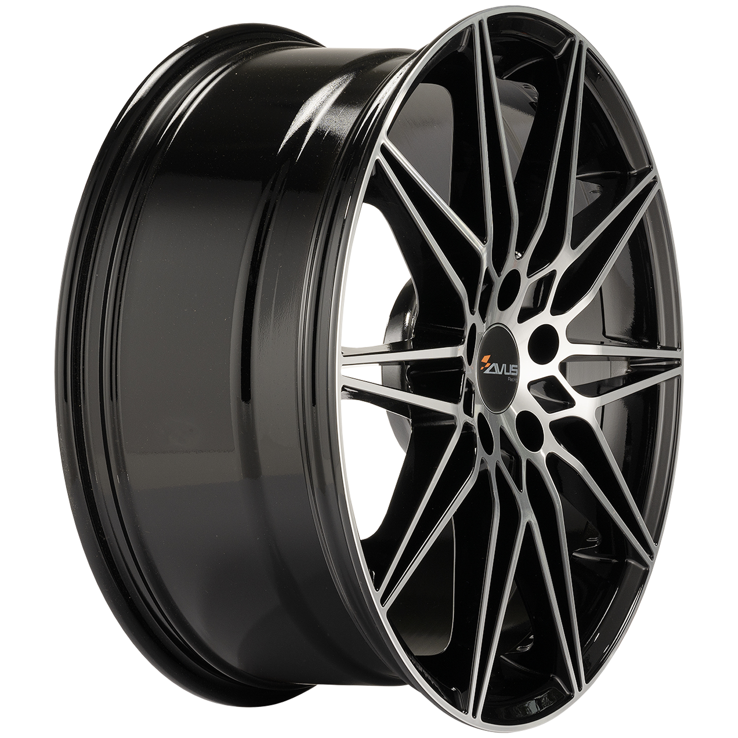 Cerchio in lega AVUS AC-MB5 8x19 5x120 ET 30 BLACK POLISHED ...