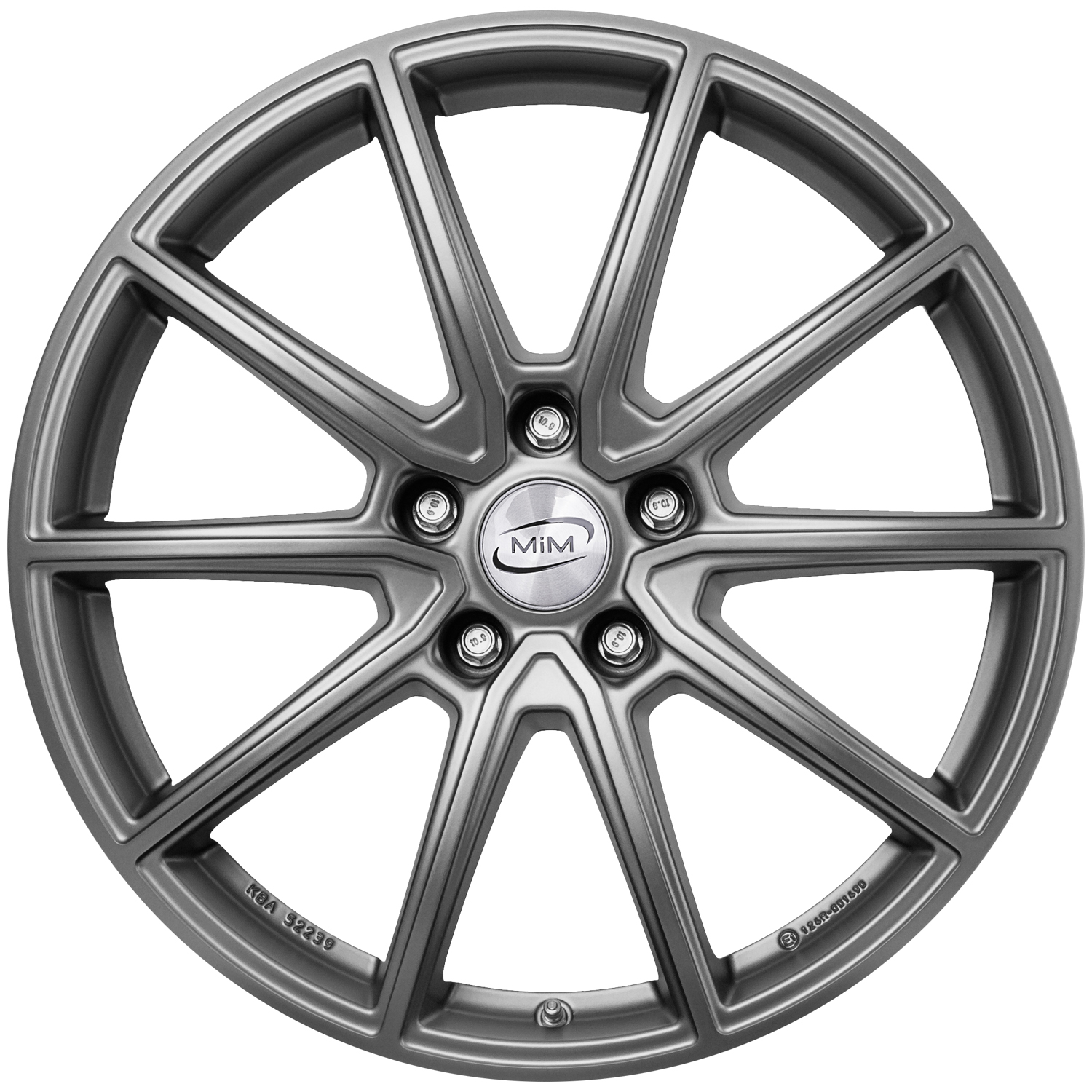 Alloy Wheel MIM SANTIAGO 7.5 18 5 108 52.5 GRAPHITE LUCIDO CL00000439807