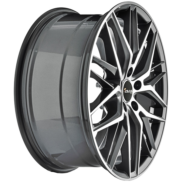 Cerchio in lega AVUS AF19 8x18 5x120 ET 35 ANTHRACITE POLISHED ...