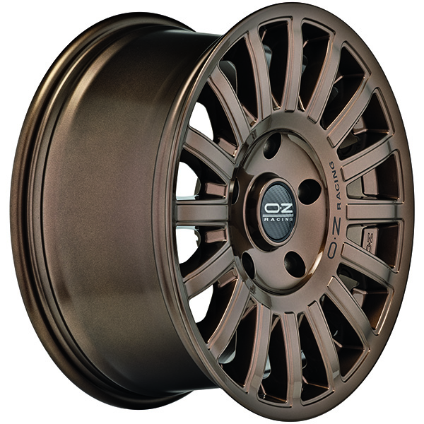 Cerchio in lega OZ RACING RALLY RAID 8.5x18 5x127 ET 0 GLOSS BRONZE ...
