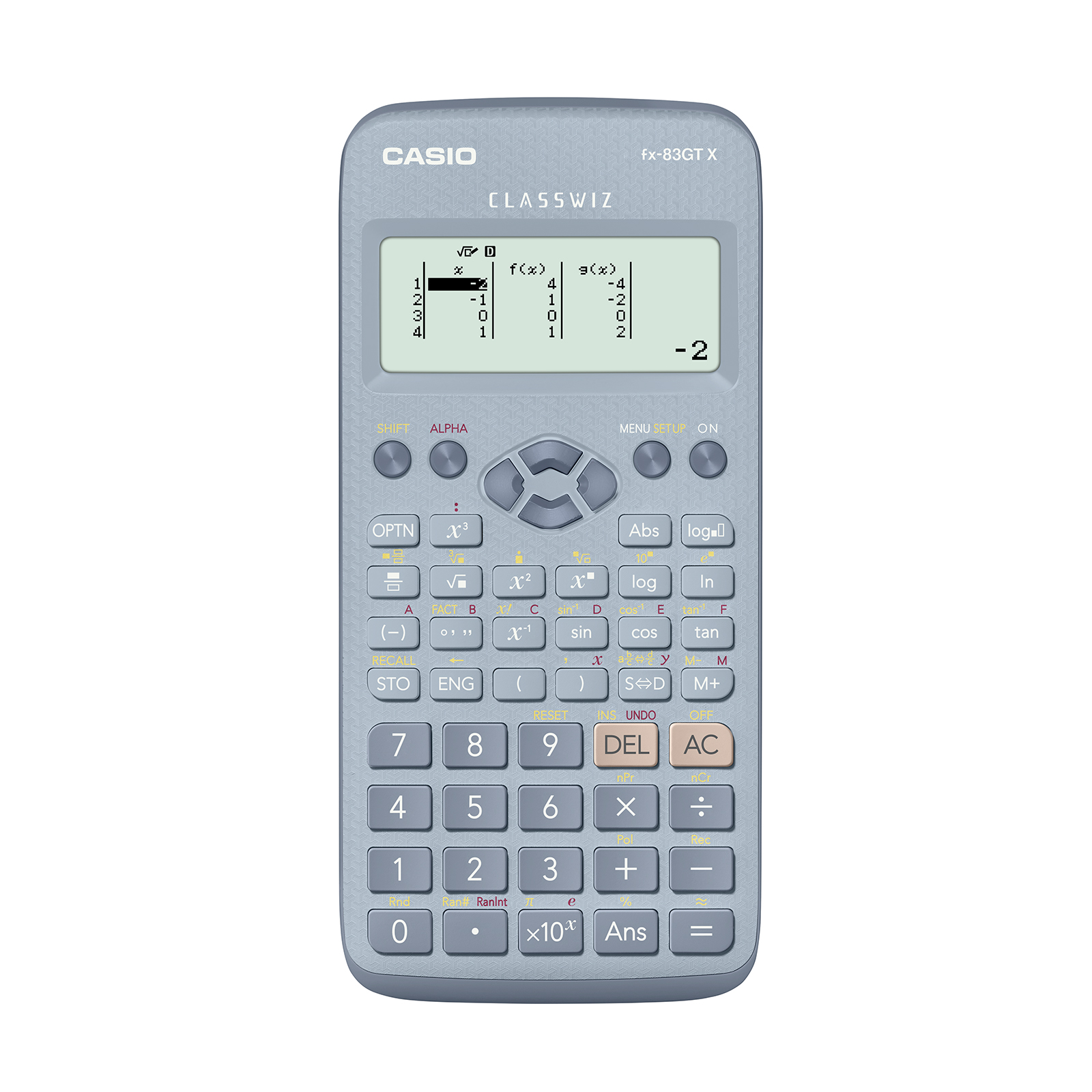 Casio FX 83GTX Scientific Calculator Exam Ready Blue Ref FX 83GTX DB