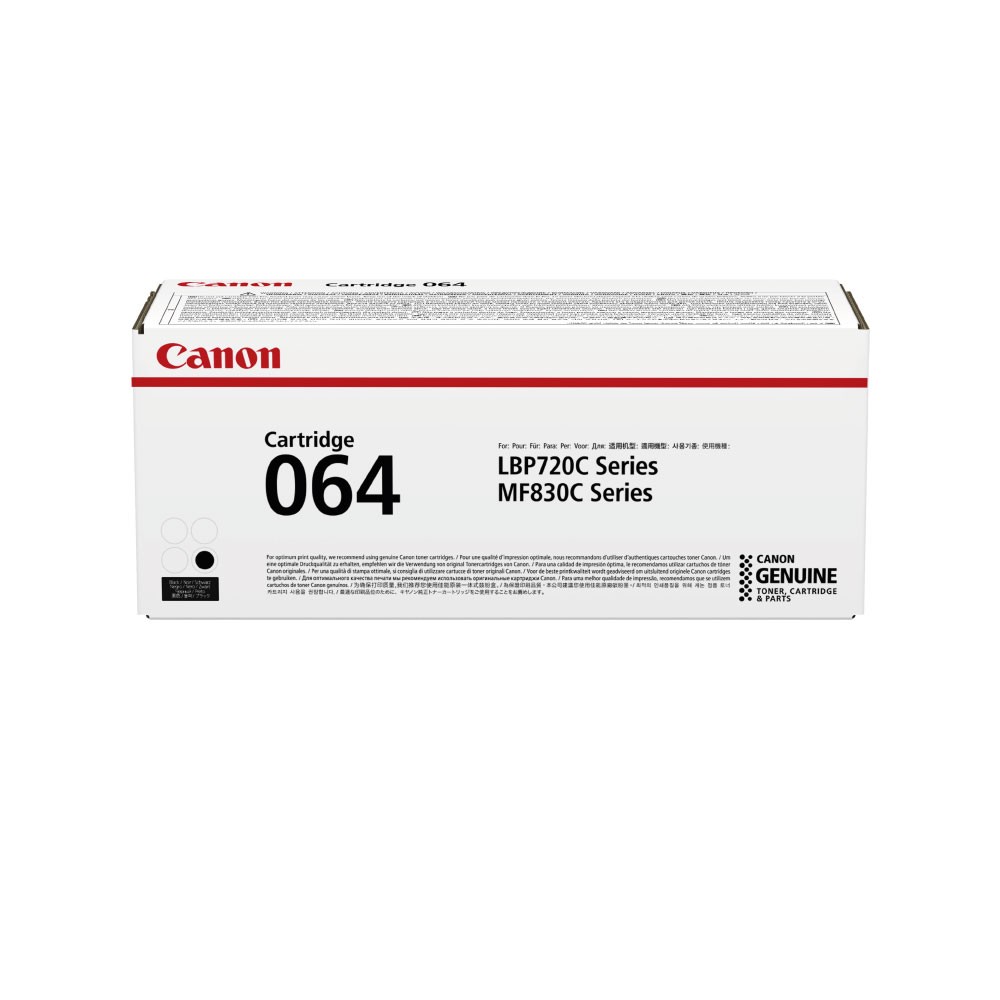 Canon 064 High Capacity Toner Cartridge Multipack (B/C/M/Y) | TonerGiant