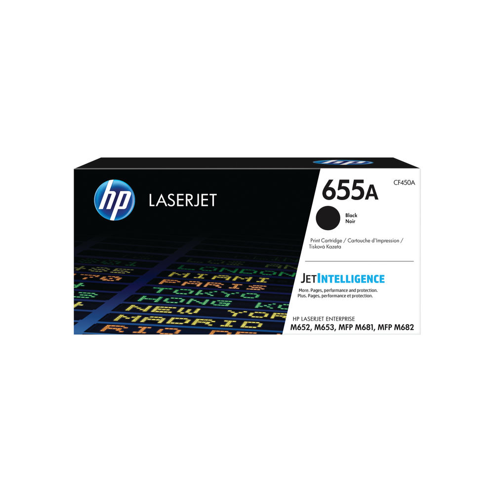 HP 655A Black Toner Cartridge | TonerGiant