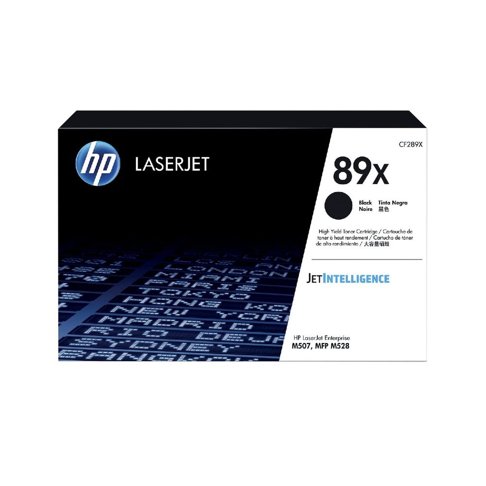 HP 89X High Capacity Black Toner Cartridge (CF289X) | TonerGiant