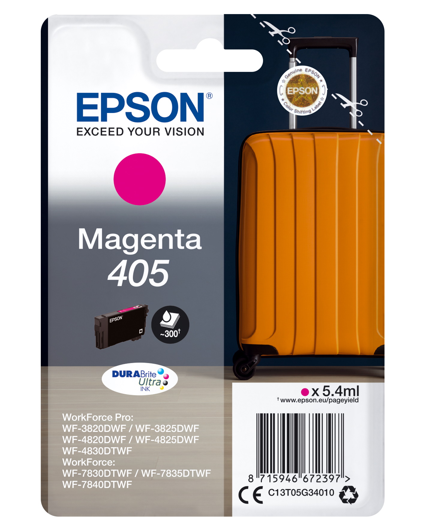 Epson 405 Magenta Ink Cartridge | TonerGiant