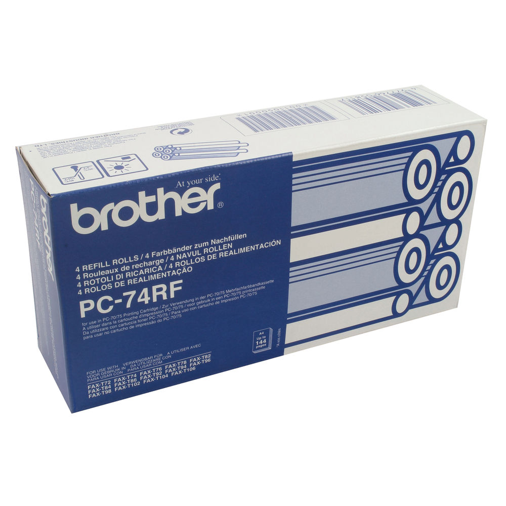 Brother FAX T104 Ink Cartridges | Free Delivery | CartridgeMonkey