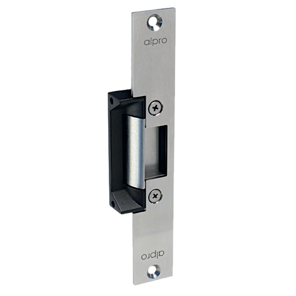 ALPRO AL110 Series 12V/24V DC Mortice Release - F/U - Long Faceplate (Timber) - LockCo