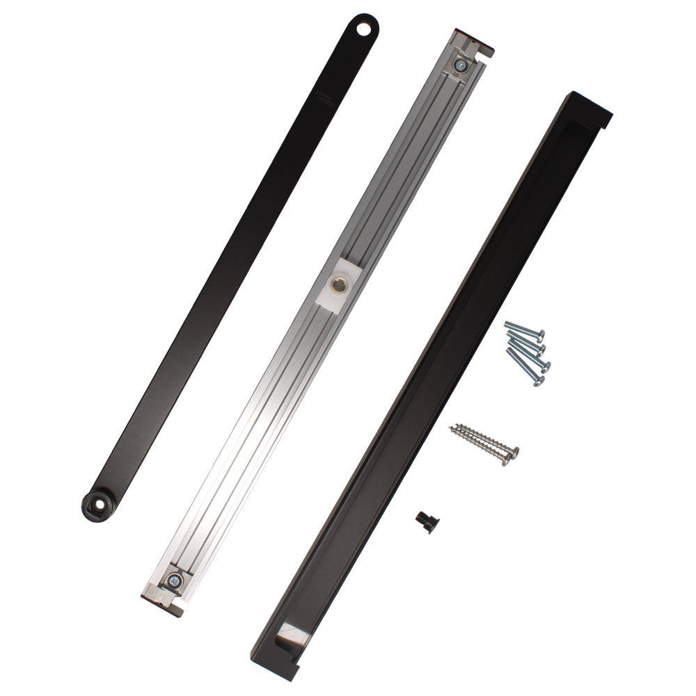 DORMAKABA G-N Contur Slide Arm & Channel - Dark Brown - Crothers Security