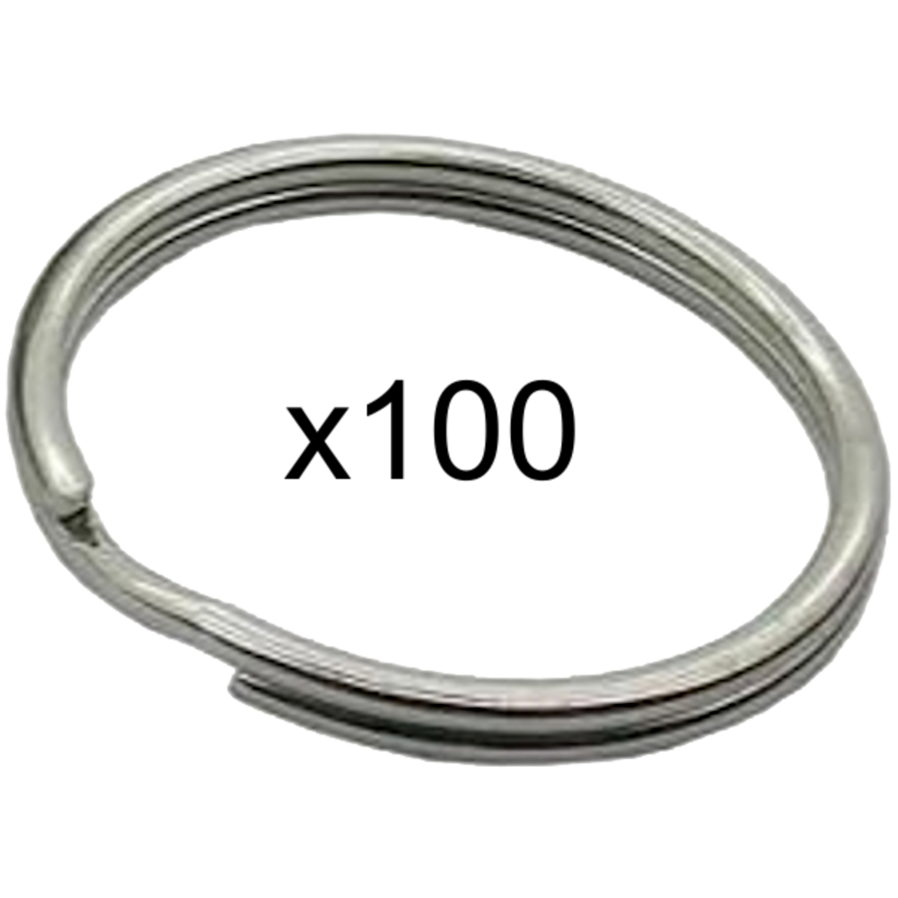 ALDRIDGE Split Rings - 13mm (100 Rings) - Crothers Security