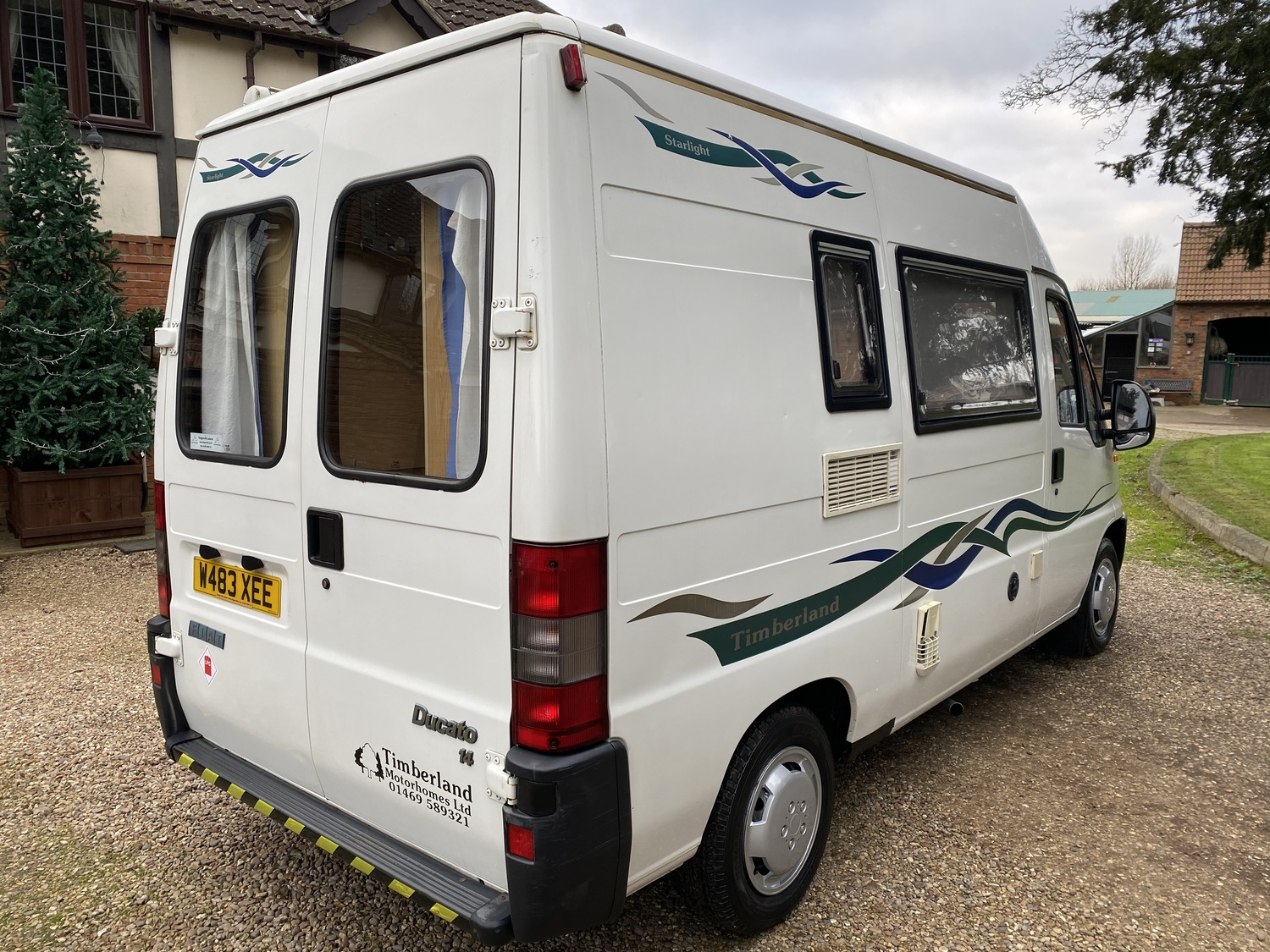 Timberland Starlight Camper Van 2 Berth 2000(W) reg Fiat Ducato 2.8D ...