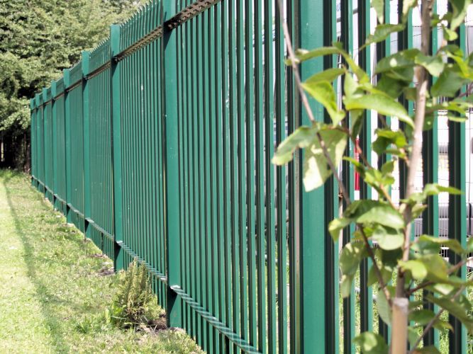 Palisade corner/end posts | Fencing Direct | Steel Railing Supplier ...