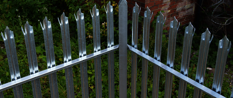 Palisade corner/end posts | Fencing Direct | Steel Railing Supplier ...