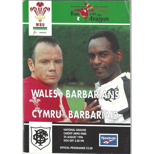 Barbarians Rugby Union Programmes | Bob's Sporting Memorabilia | Buy ...