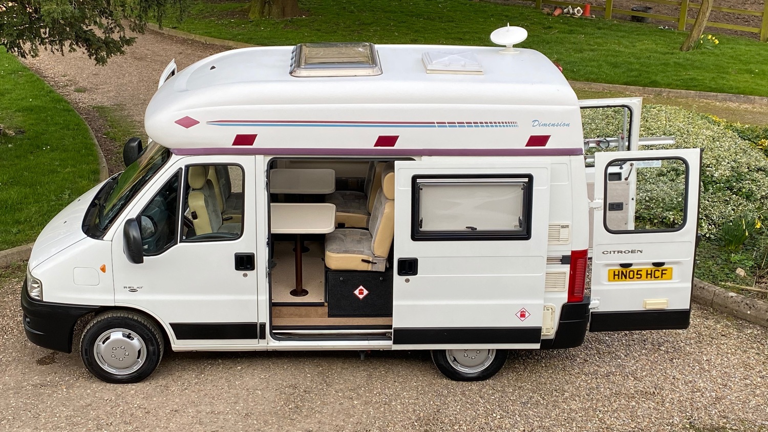 2005 Romahome Dimension R30 Luxury 2 Berth Camper Van Citroen Relay 2 ...