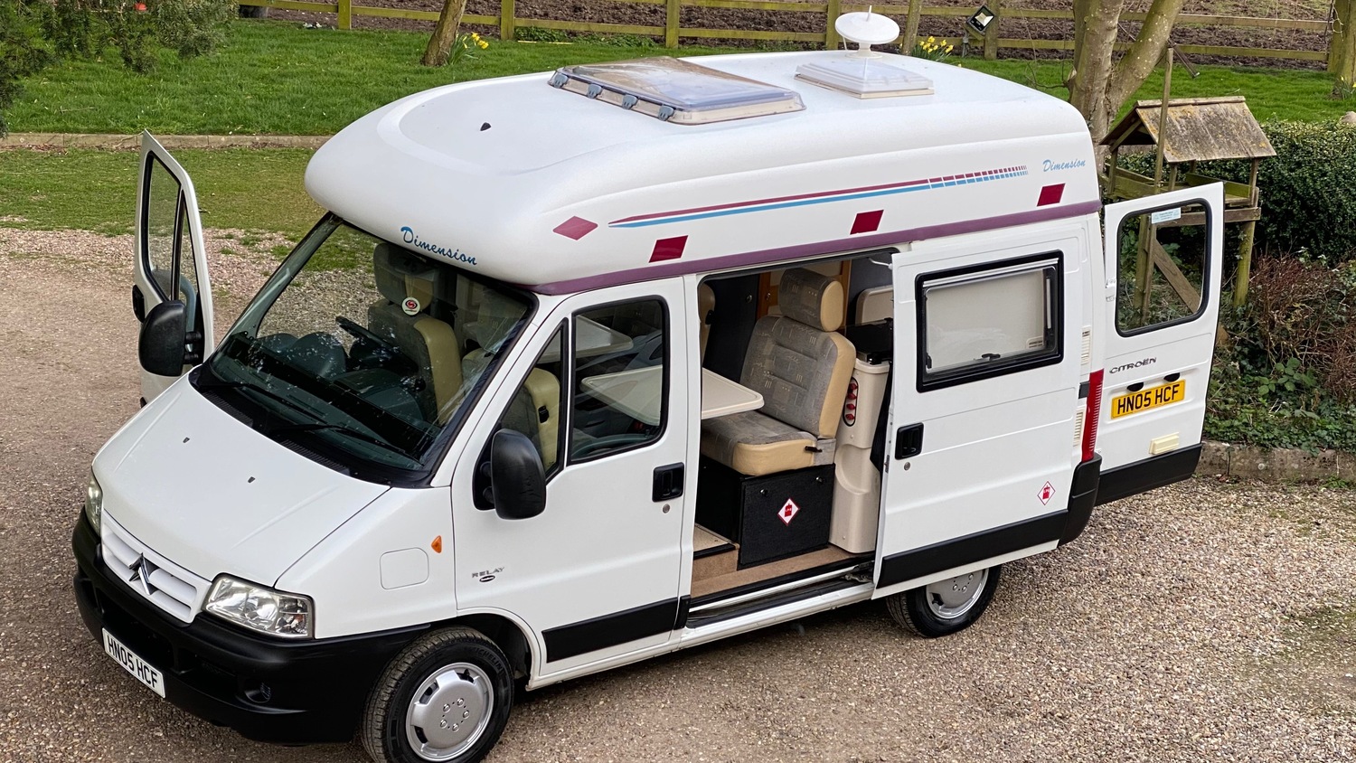2005 Romahome Dimension R30 Luxury 2 Berth Camper Van Citroen Relay 2 ...