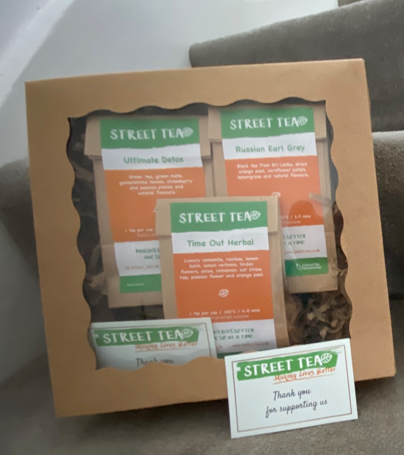 Tea Gift Box | Street Tea | Organic Loose Leaf Tea UK | Charity Tea ...