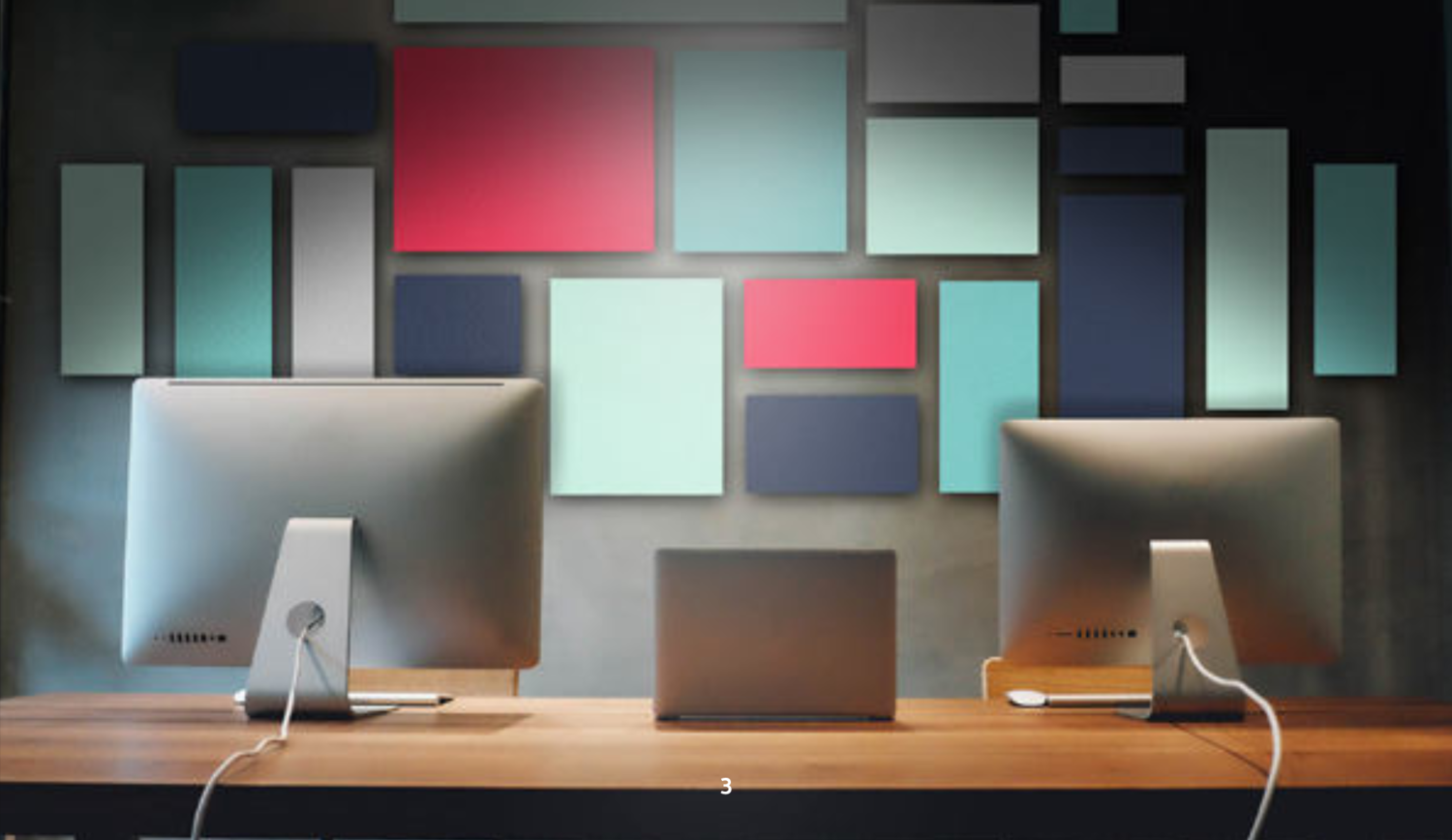 Stick Panels | sounDed Acoustic Products | Acoustic Panel | Colour Wall ...